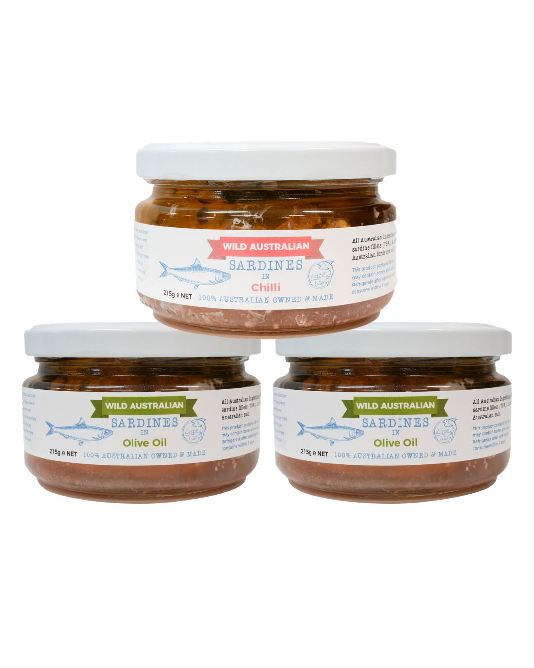 Australian Wild Sardines – Little Tuna